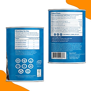 Pet Wellbeing Itch & Scratch Chewies or Dogs - Vet-Formulated - Itchy Skin & Paws, Hot Spots, Redness - 90 Soft Chews