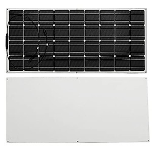 SISHUINIANHUA 1000W/500W Solar Panel 18V ETFE Technology Flexible Solar Cell DIY Cable Waterproof Outdoor Car RV Rechargeable Power System,1000w