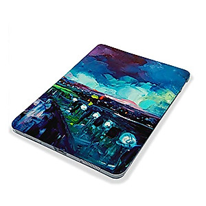 Cute Paris Eiffel Tower case Compatible with iPad Mini Air Pro 7.9 8.3 9.7 10.2 10.9 11 12.9 inch Pattern Cover New 2022 2021 Trifold Stand 3 4 5 6 7 8 9 Generation 260 (9.7" Air 1/2)