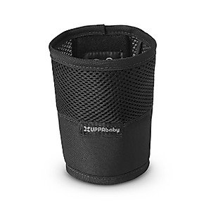 UPPAbaby Cup Holder for Ridge Stroller/Quick Attachment/Holds Beverages of Various Sizes/Folds Attached