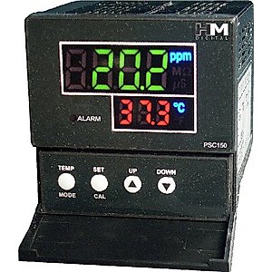 HM Digital PSC-150 Extended Range EC/TDS Controller, 0-9999 µS Measurement Range, 0.1 µS/ppm Resolution, +/-2% Readout Accuracy