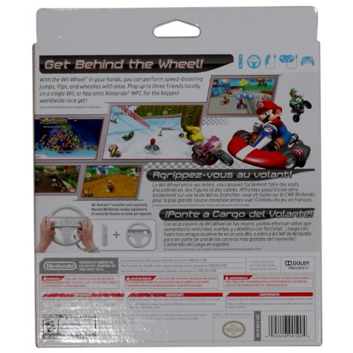 Mario Kart Wii with Wii Wheel