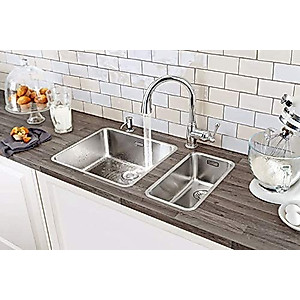 Bridgeford Single-Handle Pull-Down Kitchen Faucet with Dual Spray, StarLight Chrome