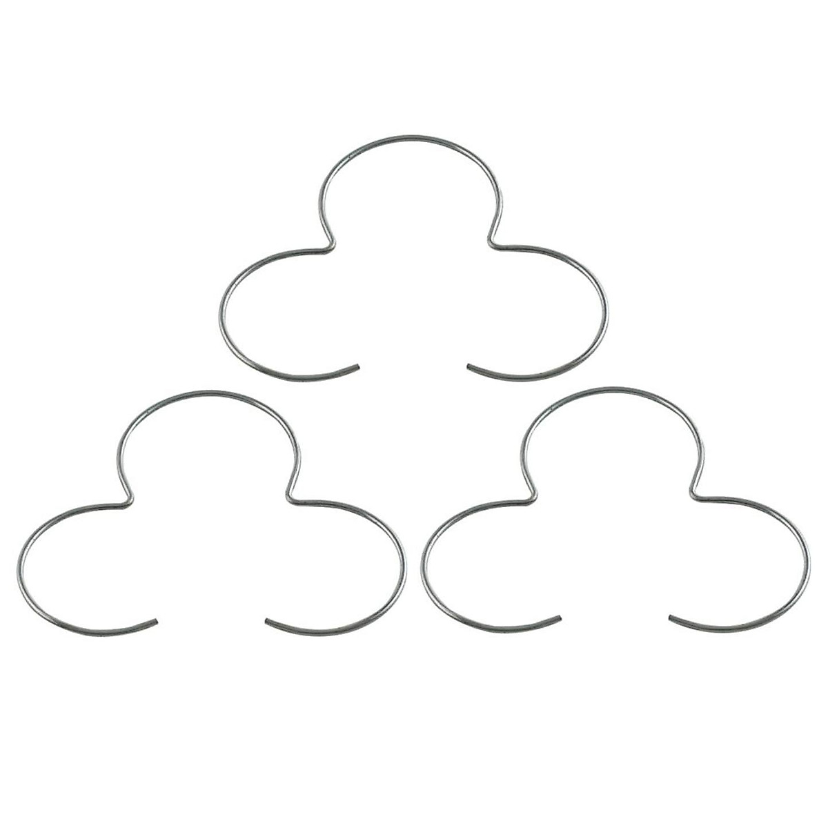 CAFE BREW COLLECTION Heat Diffusers For Use On Electric Stove Top Ranges To Protect Glass Cookware, Pack of 3