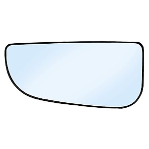 Driver Left Side Lower Mirror Glass Replacement for 2009-2020 Dodge Ram 1500 2500 3500 4500 5500 Towing Mirrors - Side View Convex Lower Mirror Glass with Rear Holder, Replace 68067731AA