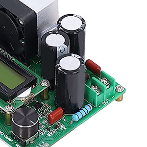 Digital Booster Module, LCD Display Protection Modules Simple Wiring Solar MPPT Charging Cooling Fan Design with Communication for Automation Equipments