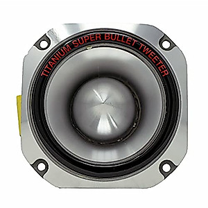 Ignite PT-01v2, 4'' Titanium Bullet Tweeter Super Tweeter - 1500W Peak