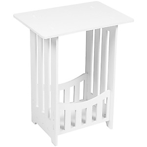 Baluue Nightstand Side Table for Living Room, Bedroom Accent Table for Small Spaces Small Console Table Night Stand