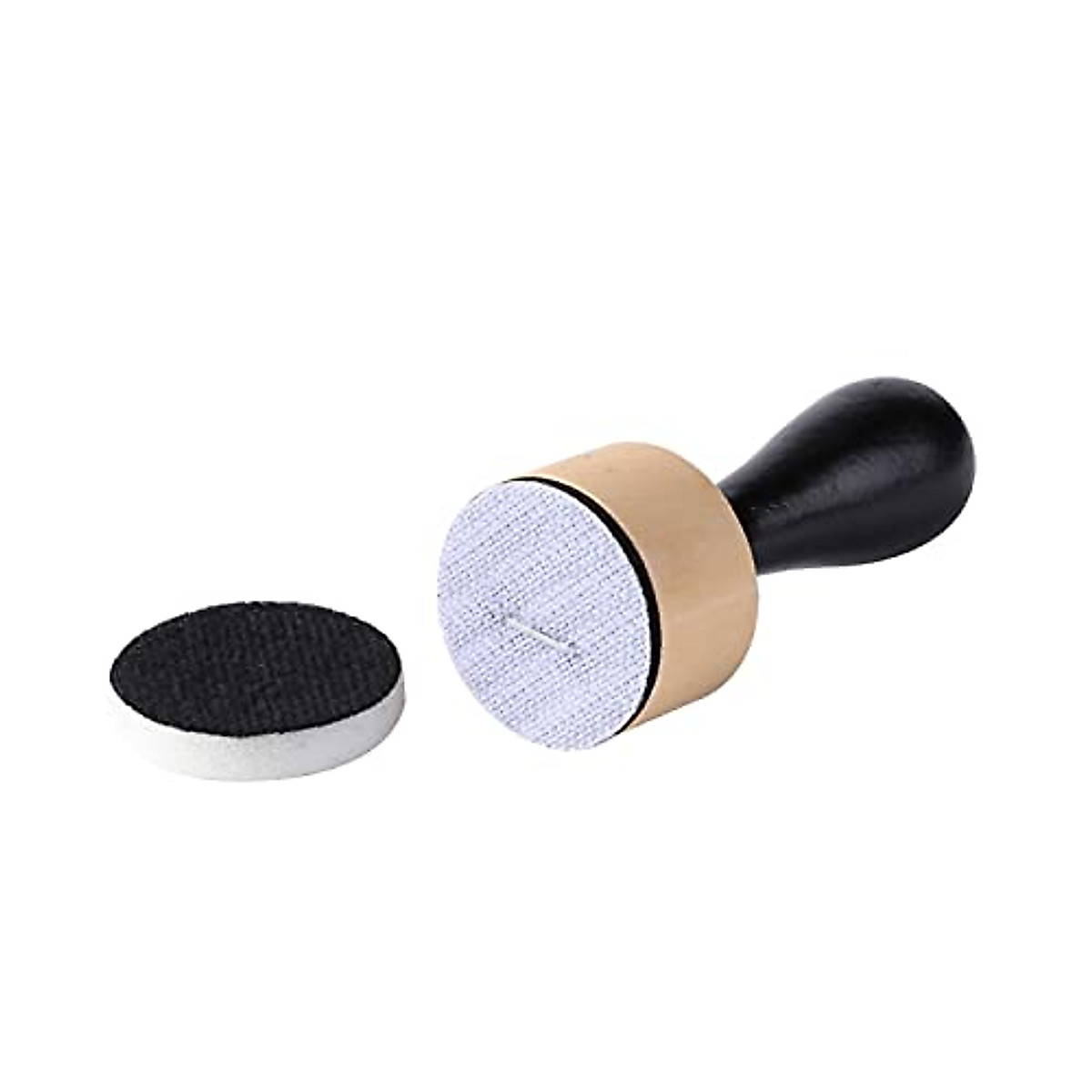 Briartw Alcohol Ink Blower Applicator Tool Set, Include 1 Round Blending Tool,1 Air Blower Mini Ink Blower,50 Felts Replacement Foams Mini Blending Tool for Card Making Embossing Painting Rendering