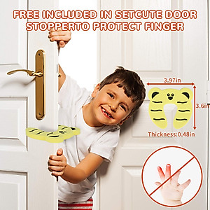 Ricbestlab Baby Proofing Edge and Corner Guards, Safety 3M Pre-Taped Furniture Bumper, Rice White, Heavy-Duty (Rice White, 6.5 Feet + 4 Corner)