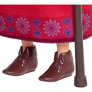 Mattel Disney Wish Toys, Dahlia of Rosas Posable Fashion Doll with Removable Clothes & Accessories, Inspired by the Movie