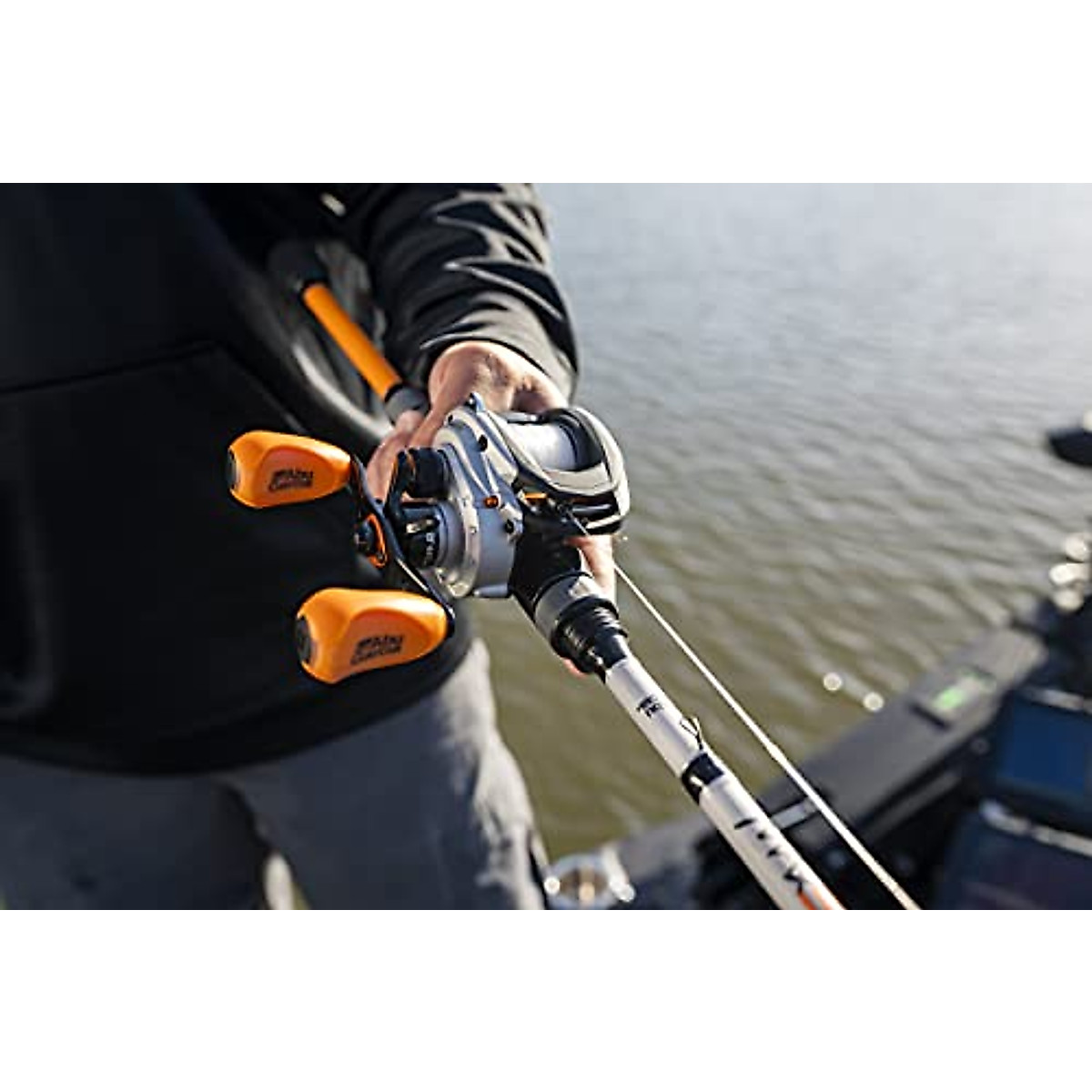 Abu Garcia Max STX Low Profile Baitcast Reel, Size LP (1539731), 5 Stainless Steel Ball Bearings + 1 Roller Bearing, Synthetic Star Drag, Max of 15lb | 6.8kg