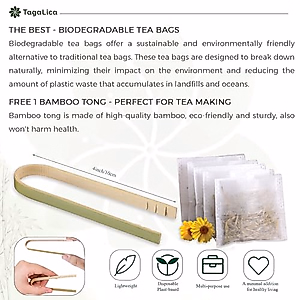 Premium 135 Dandelion Root Tea Bags, 100% Natural & Pure from Dandelion Root, Eco-Conscious Tea Bags, Dandelion Tea, Dandelion Root Herbal Tea. Dandelion Root Tea. No Sugar, No Caffeine, No Gluten, Vegan