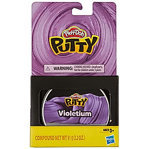 Play-Doh Putty Violetium Purple Putty for Kids 3 Years & Up, 3.2 oz Tin