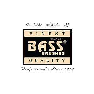 Bass Brushes Semi Oval Boar Wood Brush, 1 EA