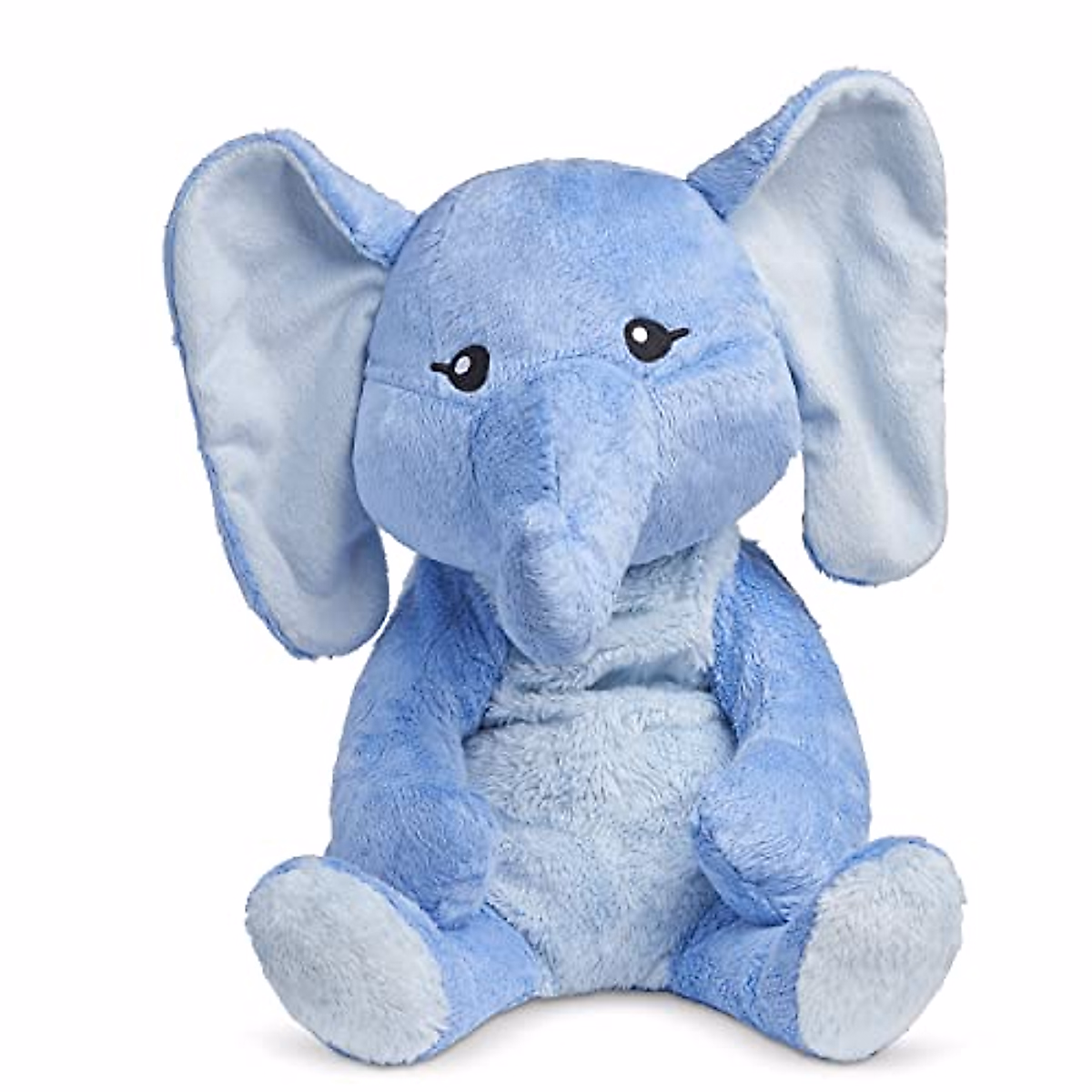 HUGIMALS Emory The Elephant 4.5 lb Heavy Cute Weighted Comfort Plush Large Unscented Self Care Stuffed Animal for All Ages - Kids, Teens and Adults