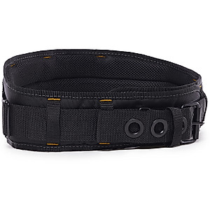 ToughBuilt - Padded Work Belt - Heavy Duty, Deluxe Premium Quality, Durable - Adjustable Size - (TB-43A)
