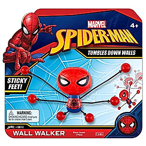 JA-RU Spiderman Stretchy Window-Crawler (1 Unit) | Wall-Climber and Window Walker-Rolling Sticky Toys | Marvel Avengers Superhero Fidget Toys | Toys and Novelty Toys for Kids. 6812-1
