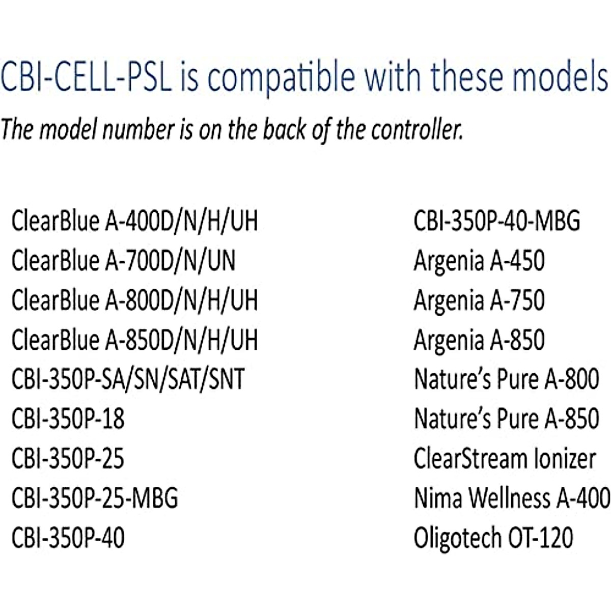 ClearBlue Ionizer Replacement Electrodes
