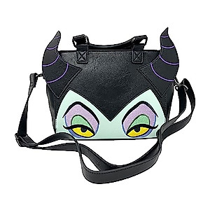 Loungefly Disney Maleficent Sleeping Beauty Crossbody Satchel Handbag Purse