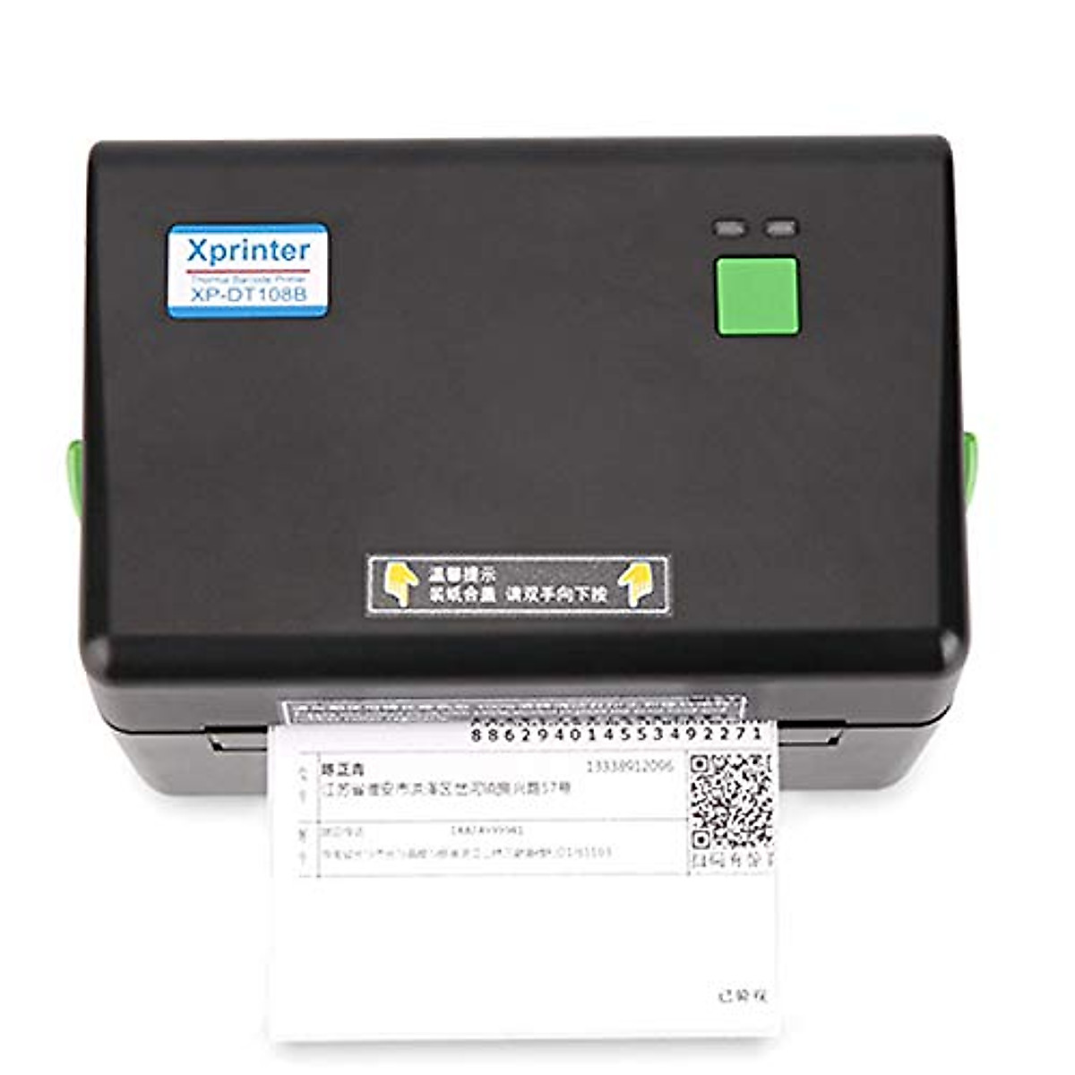 WINUS Shipping Label Printer, 70" x 4.25" -Commercial XP-DT108B Portable USB 2.0 High Speed Thermal Label Barcode Electric Printer Marker Writer Machine for Warehouse