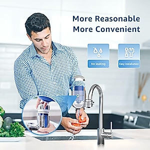 Maxblue NSF Certified Water Filter, Replacement for Pur® RF9999® Faucet Water Filter, Pur® Faucet Model FM-2500V, Pur-0A1, FM-3700, PFM150W, PFM400H, PFM450S (Pack of 3),MB-C08A