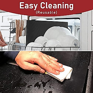 RENOOK Oven Liners for Bottom of Oven, 4 Pack Non-Stick Heavy Duty Oven Mat Set, BPA Free Kitchen Friendly Cooking Accessory, 15.75"x23"