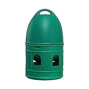 WeiLaiKeQi Pigeon Water Dispenser Automatic Feeder, 10L Water Pot Container, Large Capacity Waterer, Bird Feeding Drinker for Chicken Parrot Duck Parakeet, Green
