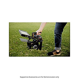 Filmcity Power Video Camera Cage Rig for DSLR/DSLM Cameras. Ergonomic & Secure Support, Adjustable Grip Handles. Quick Mounting, Multiple Accessory Threads, 1/4"-20 & 3/8"-16 Tripod Threads (FC-CTH)