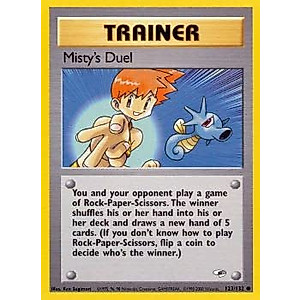 Misty's Duel - 123/132 - Common - Unlimited Edition