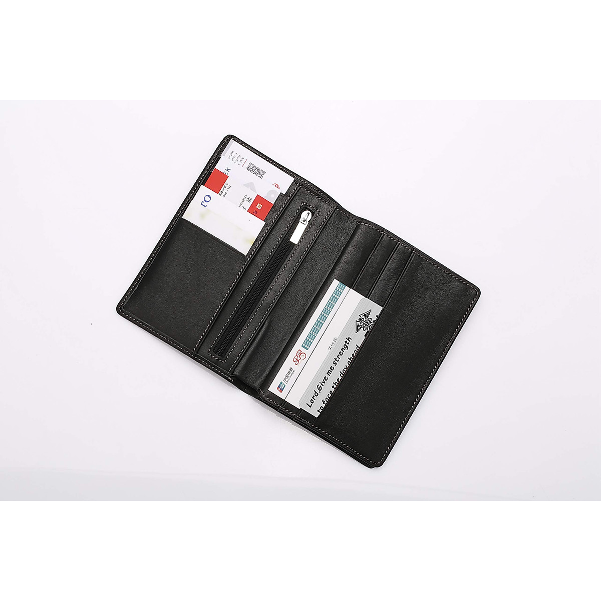 HOLLP Nurse Prayer Wallet Card Lord Give Me Strength Courage Wisdom Patience Gift for Nurse Nursing School Graduation Gift RN Jewelry (Silver)