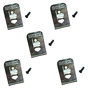 Dewalt DCD980 / DCD985 Drill Replacement Belt Hook (5 Pack) # N268241-5pk