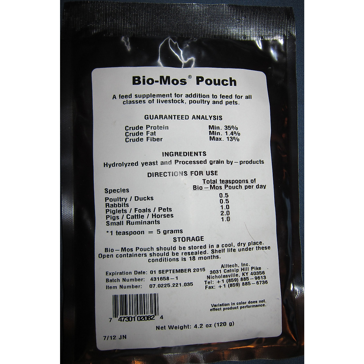 Bio-Mos® Natural Pet Diarrhea Digestive Immune Supplement