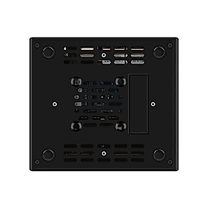 HUNSN Micro Firewall Appliance, Mini PC, OPNsense, Untangle, VPN, Router PC, Intel Celeron N3050, RJ13, AES-NI, 2 x Realtek RTL8111H LAN, HDMI, 2 x USB3.0, 4G RAM, 32G SSD