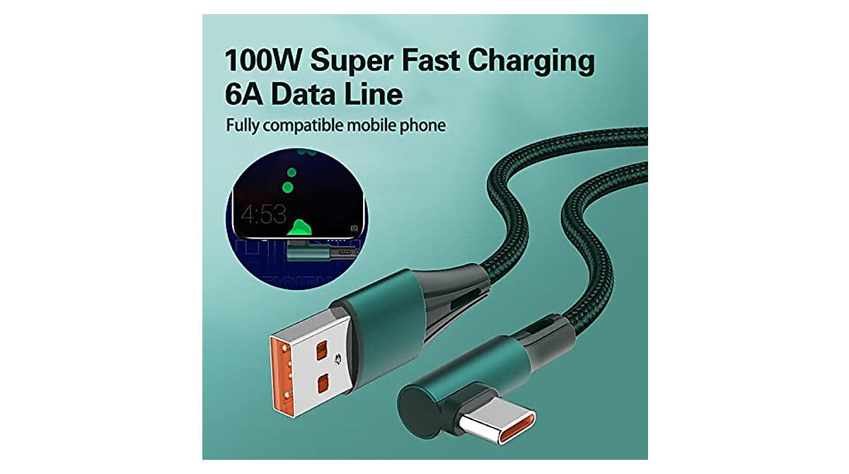 BGNTBUK Se425 1m USB C Cable 100W Fast Charging Data Sync
