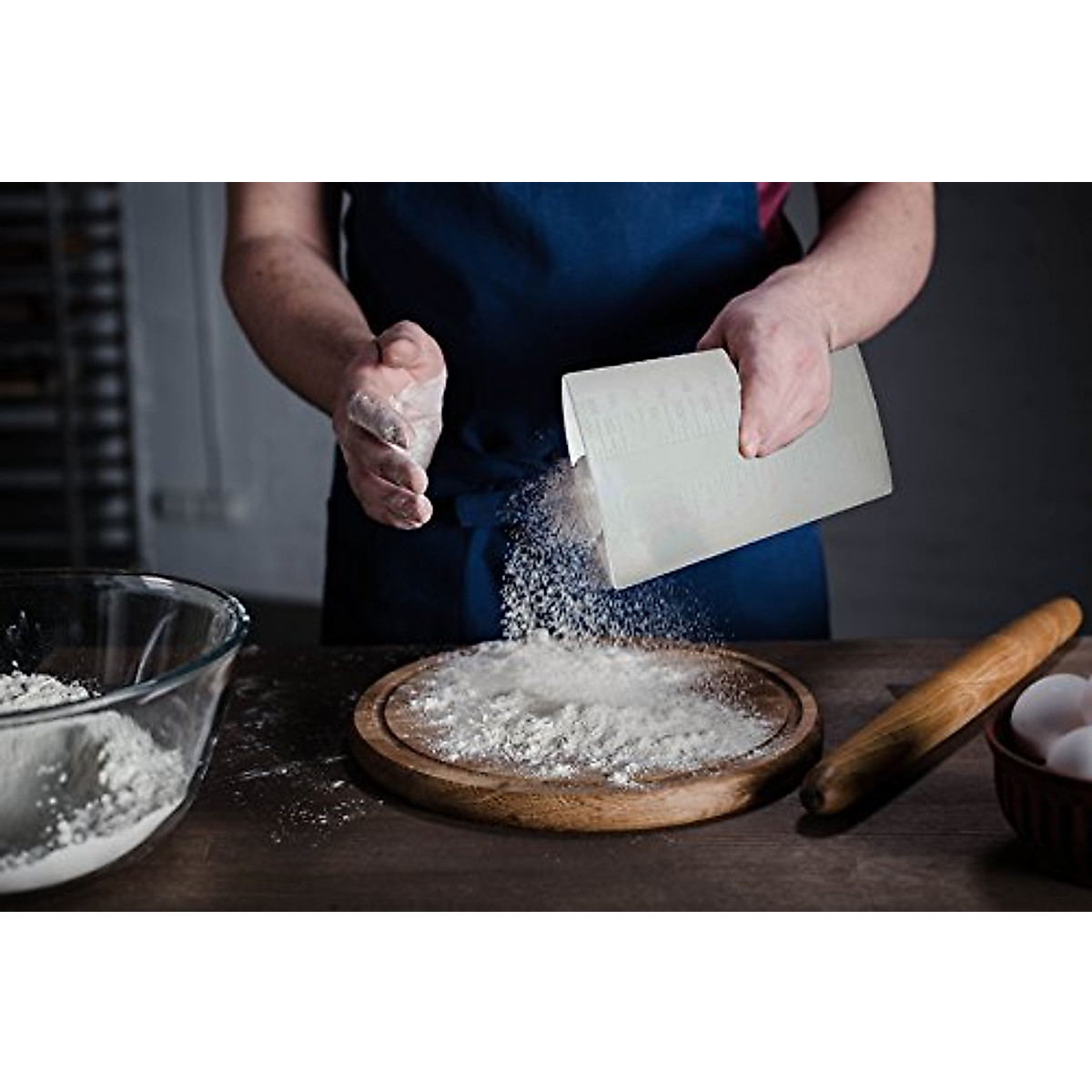 OakRidge Products 1000ml Triangular Graduated Container, Translucent, PP (10 Count)