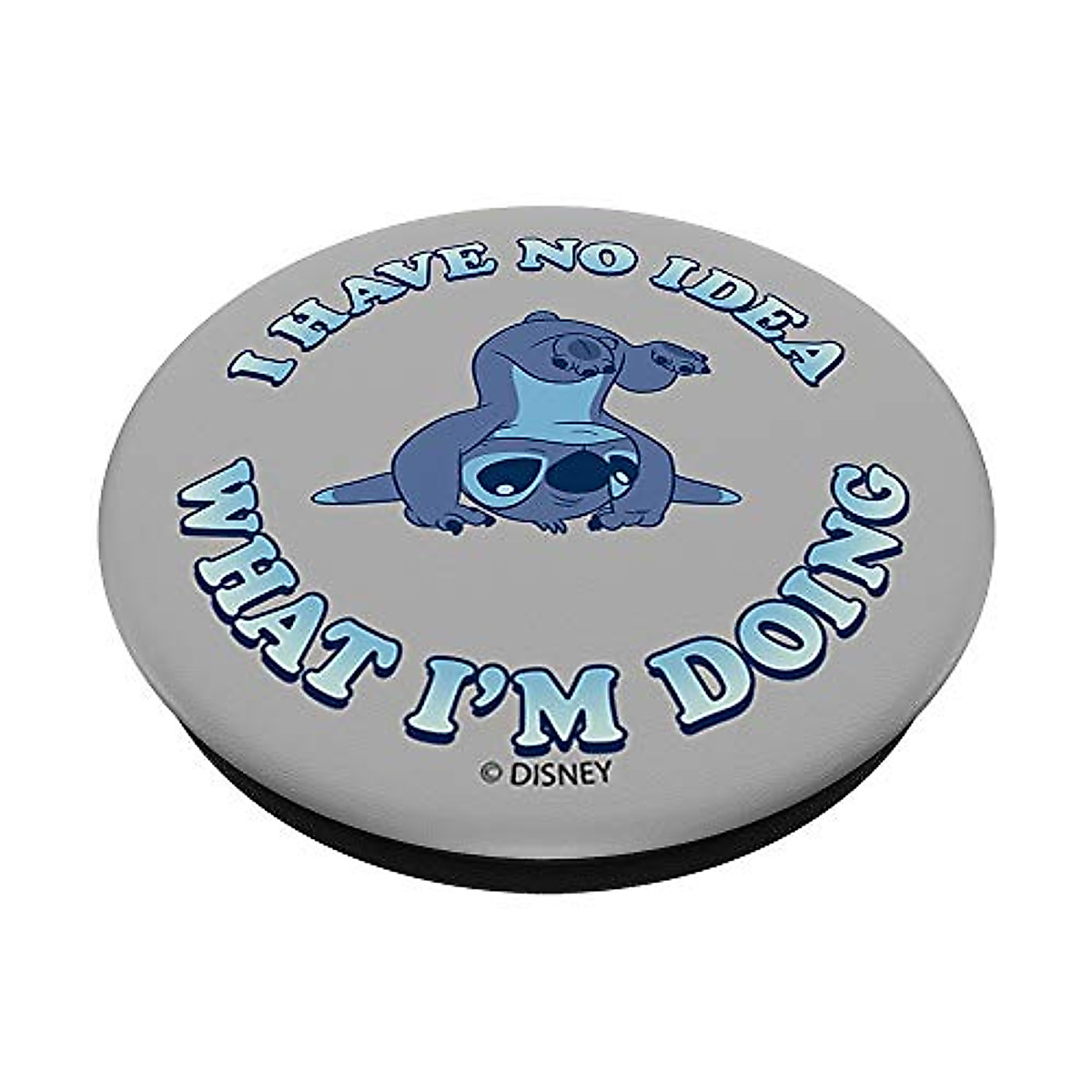 Disney Lilo & Stitch No Idea Stitch PopSockets PopGrip: Swappable Grip for Phones & Tablets