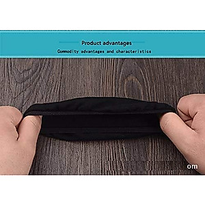 Xklmb 3Pairs Stretchable Fabric Headphone Covers/Washable Sanitary Ear pad,Earcup Earpad Covers Fit Most On Ear Headphones 8-11cm(3.14" - 4.33") Earpads