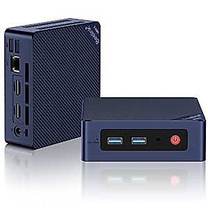 Beelink Mini S12 Mini PC, 12th Intel Alder Lake-N95 (up to 3.4GHz), 16GB DDR4 500GB PCIe x1 SSD, Mini Desktop Computer Support 4K Dual Display/WiFi 5/BT 4.2/USB 3.2/Gigabit Ethernet/Home/Office