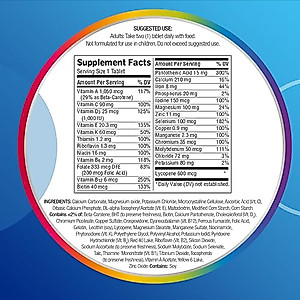 Centrum Multivitamin for Men, Multivitamin/Multimineral Supplement with Vitamin D3, B Vitamins and Antioxidants, Gluten Free, Non-GMO Ingredients - 200 Count