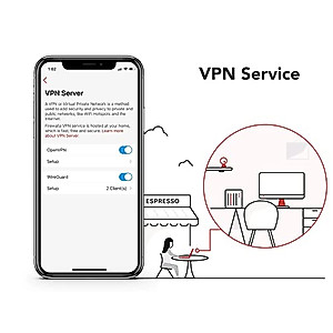 Firewalla: Cyber Security Firewall for Home & Business, Protect Network from Malware and Hacking | Smart Parental Control | Block Ads | VPN Server and Client | No Monthly Fee (Blue)