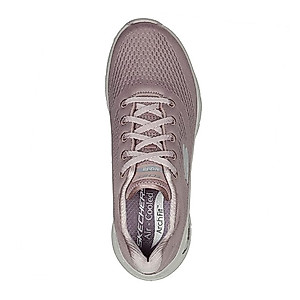 Skechers Women's Arch Fit - Mauve Mesh/Light Pink Trim US 9 Purple