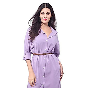 VOCHIC Womens Braided Waist Belt for Large Dress and Shirt Pants Skinny Woven Strap