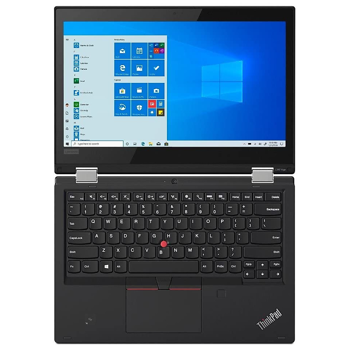 Lenovo ThinkPad L380 Yoga 2-in-1 Laptop, 13.3" FHD Touchscreen, Intel Core i5-8250U, 16GB RAM, 512GB SSD, Fingerprint Reader, Stylus Pen, Backlit Keyboard (Renewed)