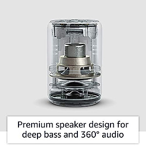 Echo Plus (2nd Gen) - Premium sound with built-in smart home hub - Charcoal