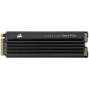 Corsair MP600 PRO LPX 1TB M.2 NVMe PCIe x4 Gen4 SSD - Optimized for PS5 (Up to 7,100MB/sec Sequential Read & 5,800MB/sec Write Speeds, High-Speed Interface, Compact Form Factor) Black