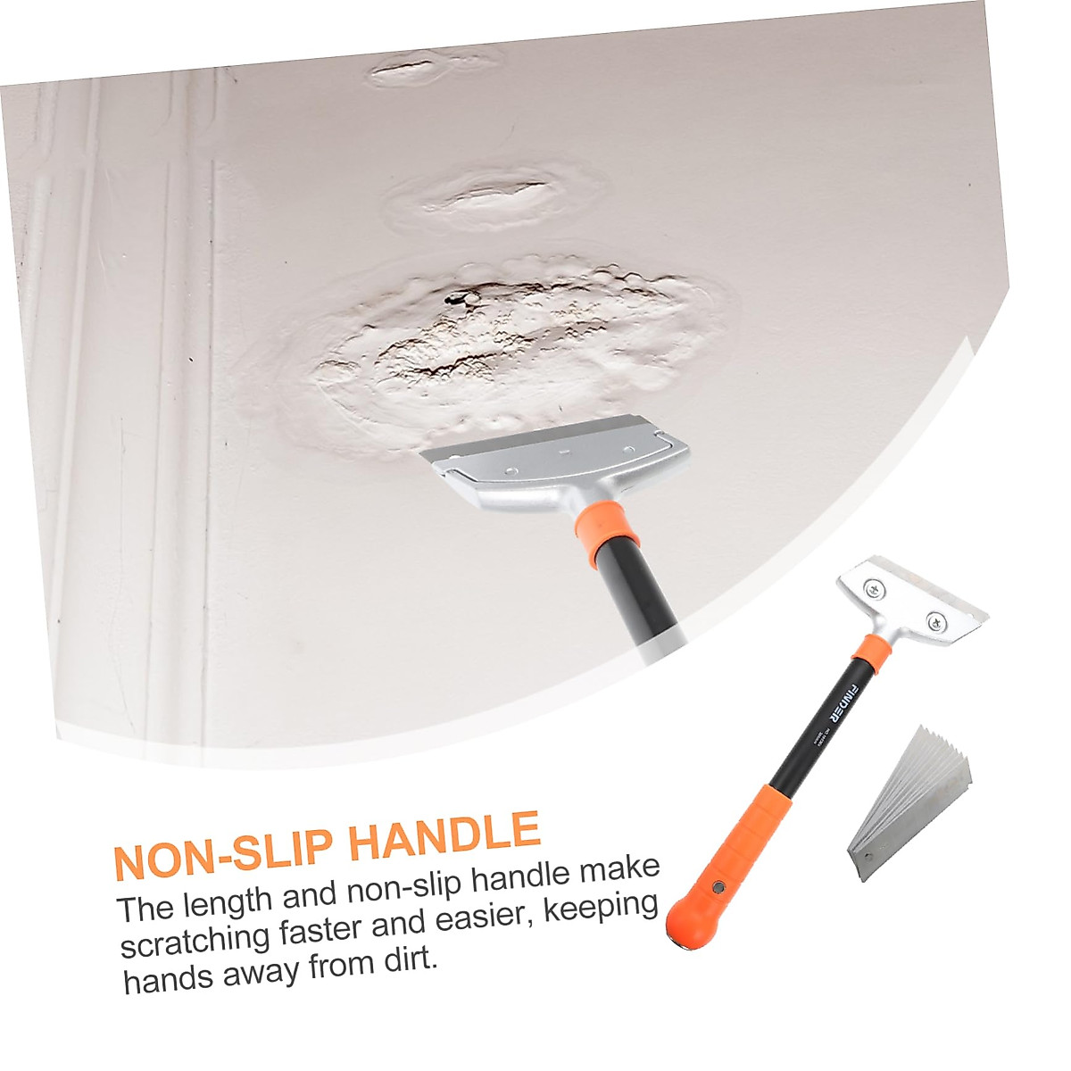 Cabilock 1 Set Cleaning Blade Glass Cement Cleaning Shovel Surface Cleaning Scraper Furnishing Cleaning Shovel Home Cleaning Scraper Cleaning Scrapers Tile Floor Scrapers Oil Paint Remover