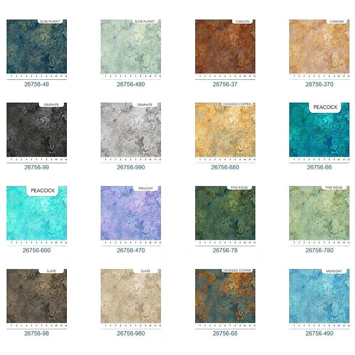 Dark Brown, Quartz Design, Fabric, 100% Cotton, Stonehenge Gradations II, Iron Ore, Northcott, 26756-36, by The Yard