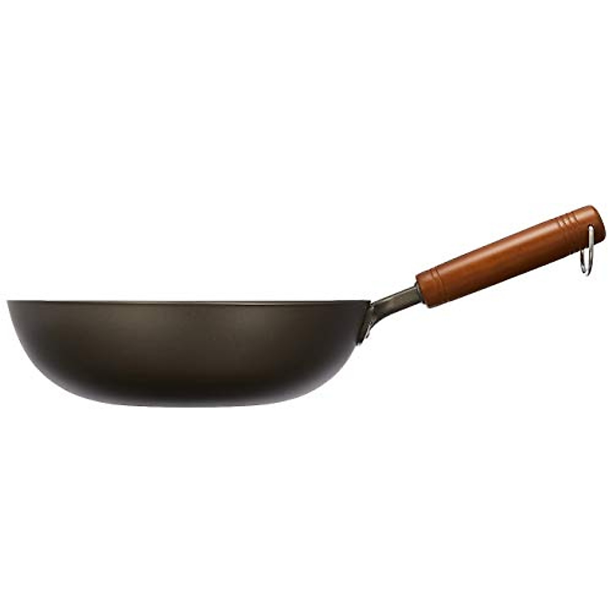 Hasemoto AIT1226 Pure Titanium Wooden Handle Pot, 10.2 inches (26 cm), Body: Titanium, Handle: Wood, Japan