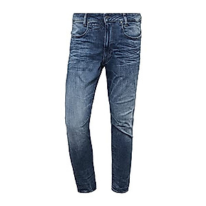 G-Star Raw Men's D-Staq 3D Slim Fit Jeans, Medium Aged, 32W x 30L